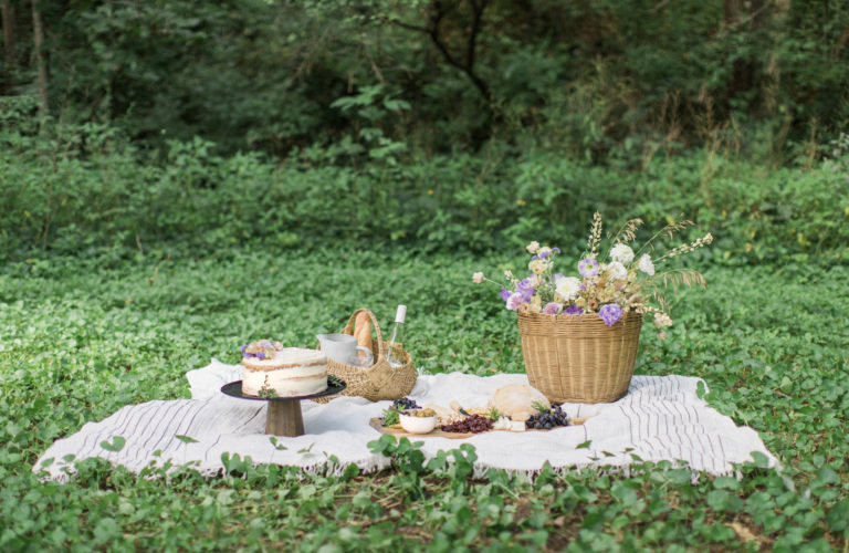 Upscale Flower Farm Picnic Inspiration